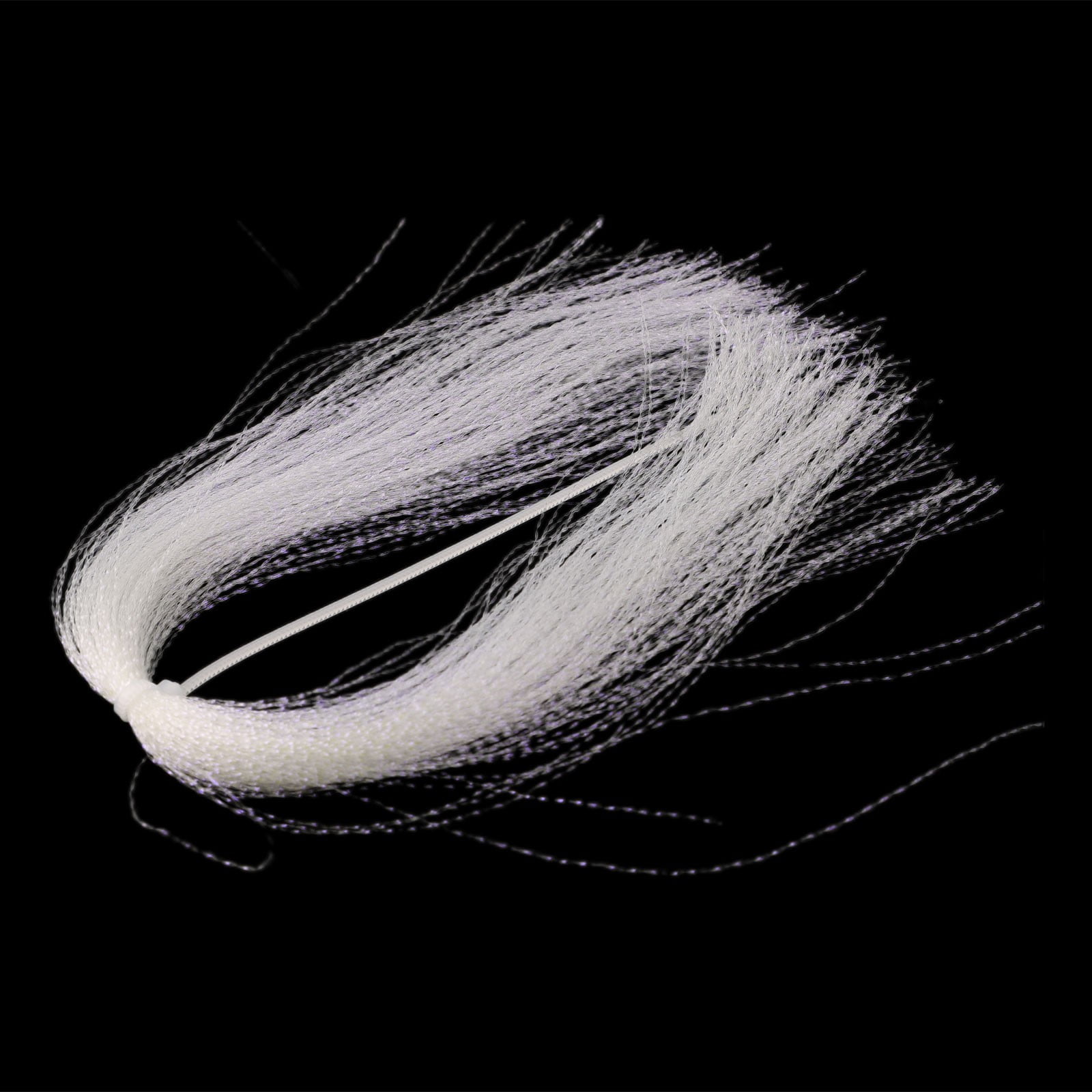 Glow Material Holographic Tinsel Twisted Fly Tying Crystal Jigs Hook ...