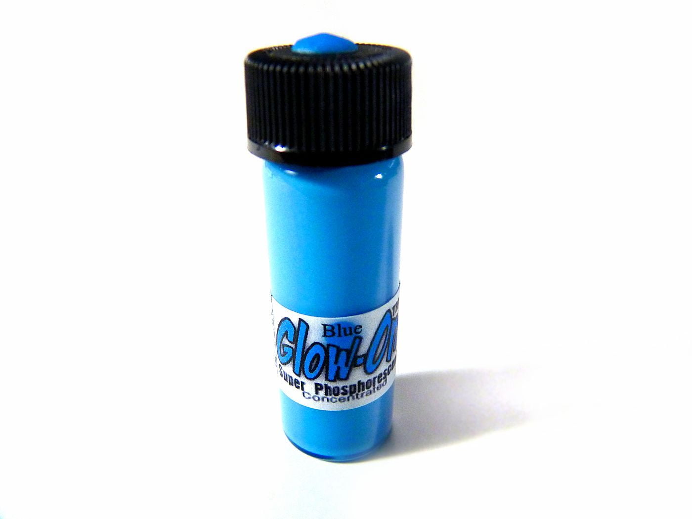 Glow On Super Phosphorescent Paint, Blue Color and Blue Glow Paint ...