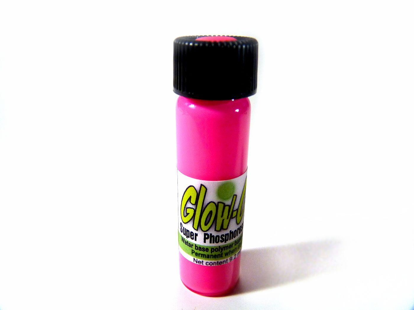 Glow On Super Phosphorescent Paint, Hot Pink Color and Pink Glow Paint ...
