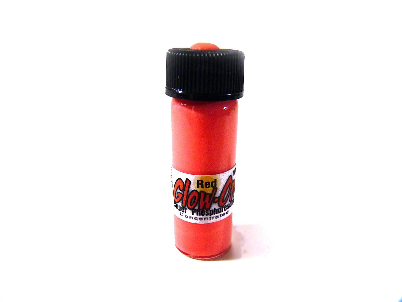 Glow On Super Phosphorescent Paint, Red Color and Red Glow Paint ...