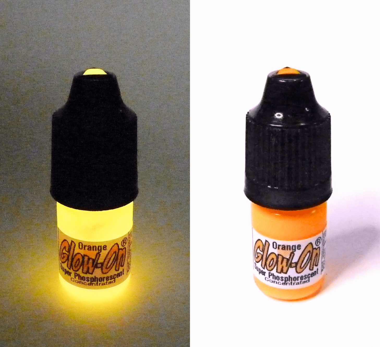 Glow On Super Phosphorescent Paint With Tip Applicator, Orange Color ...