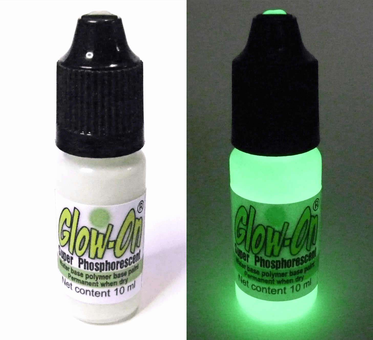 Glow On Super Phosphorescent Paint With Tip Applicator, Original Color ...