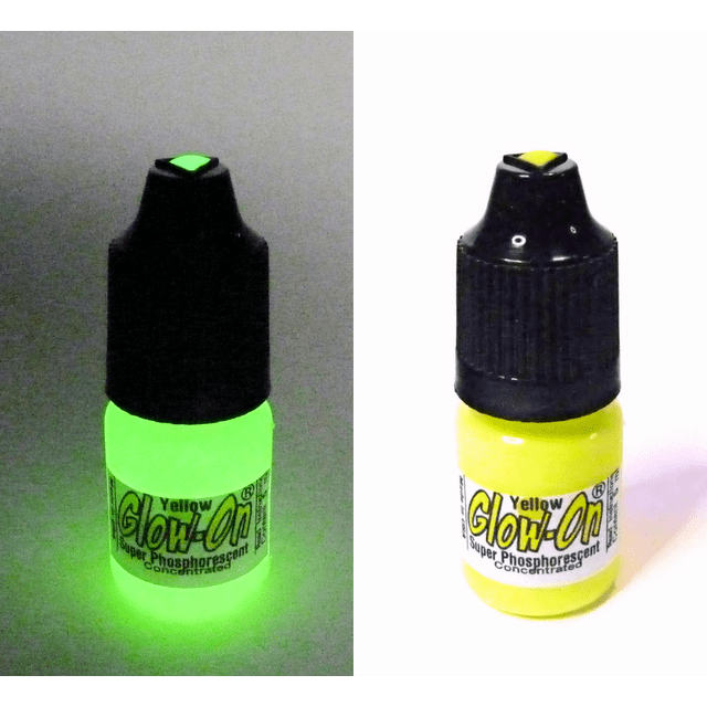 Glow On Super Phosphorescent Paint With Tip Applicator, Yellow Color ...