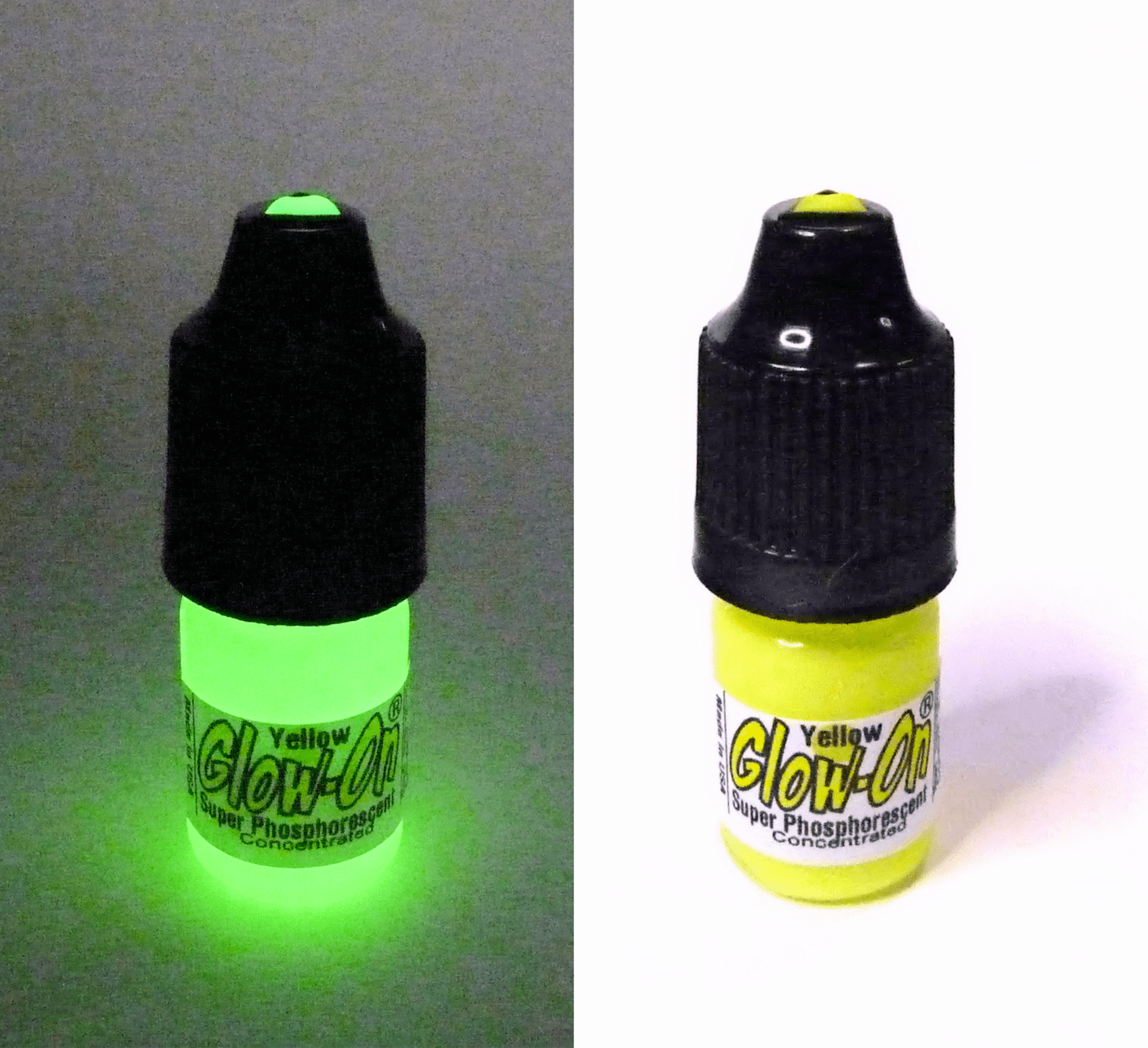 Glow On Super Phosphorescent Paint With Tip Applicator, Yellow Color ...