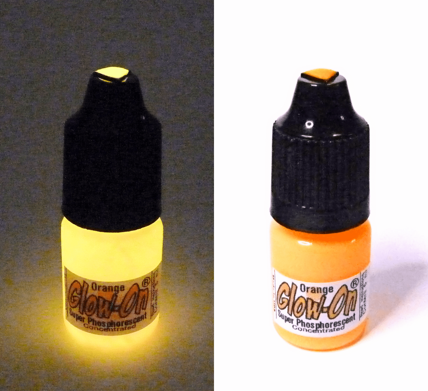 Glow On Super Phosphorescent Paint With Tip applicator, Orange Color ...