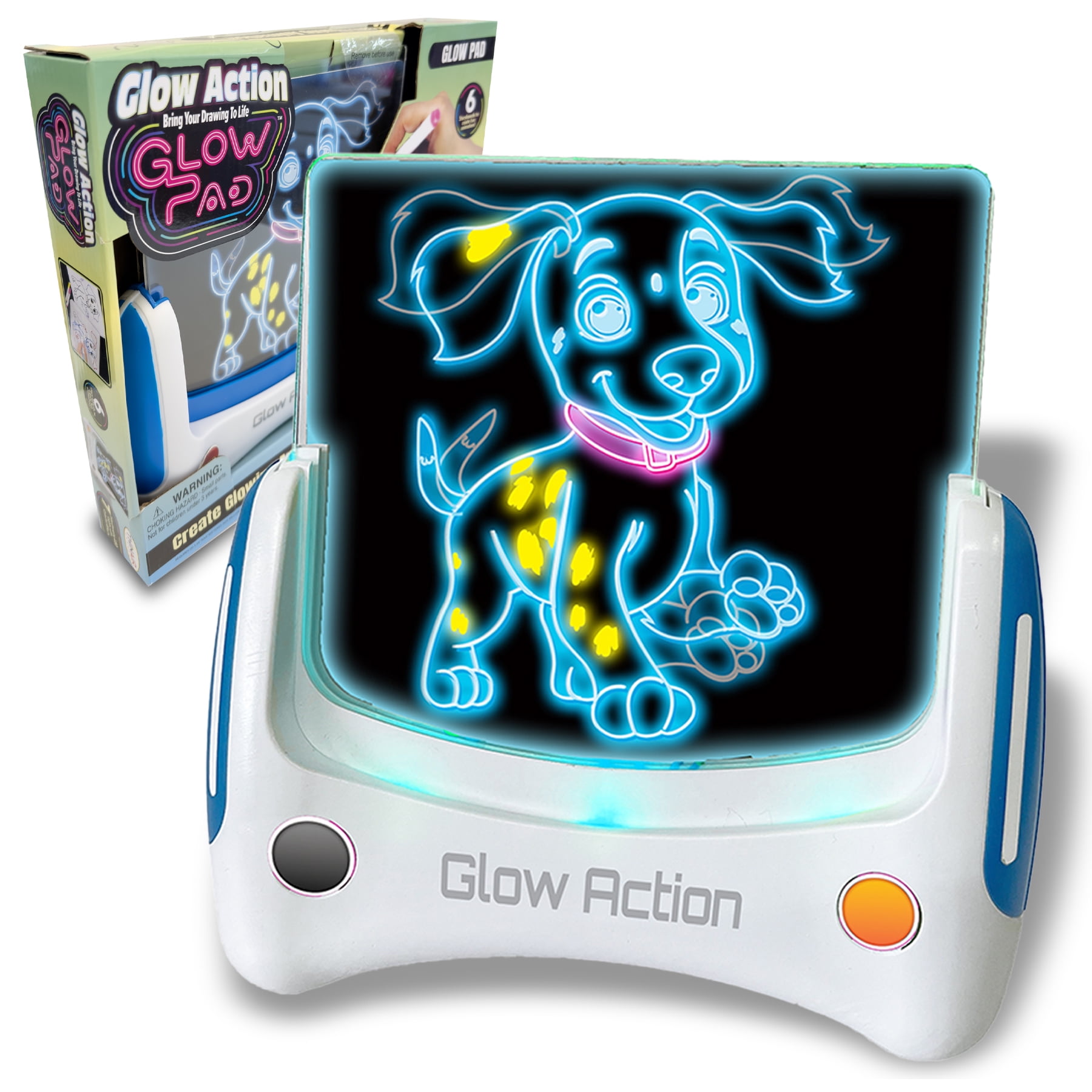 Glow Action Glow Pad Drawing Board [Create Glowing Animations ...