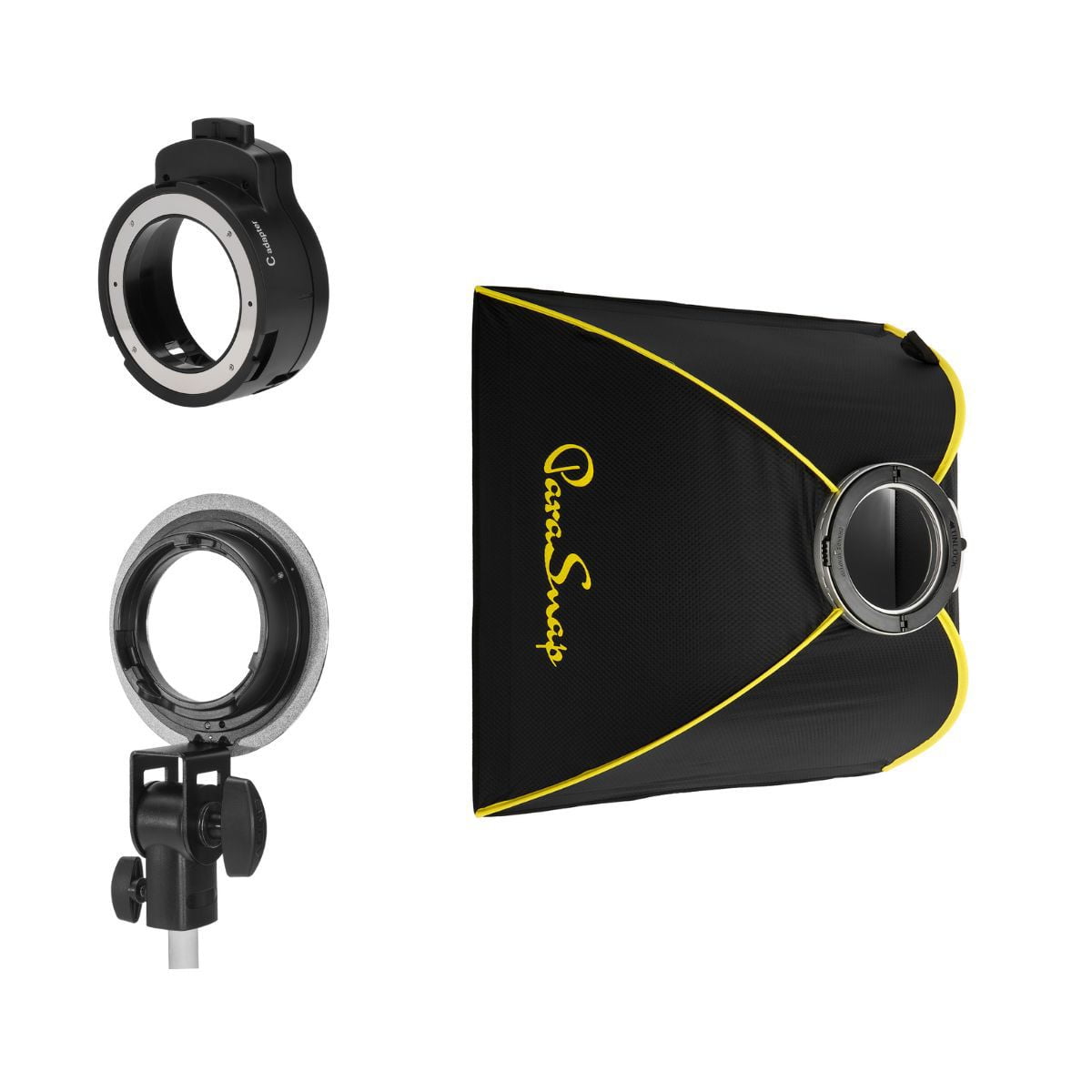 Glow ParaSnap 24x24" Square New Generation SterlingFibre Softbox with ...