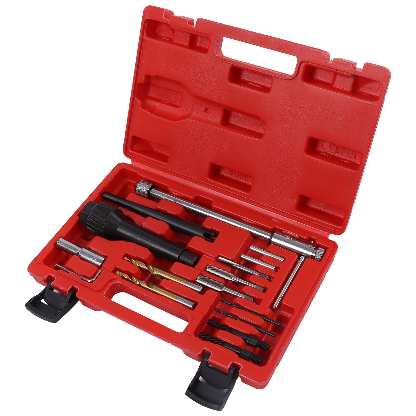 Glow Plug Removal Tool, 8mm & 10mm Damaged Plug Adapter Kit, Hex Wrench ...