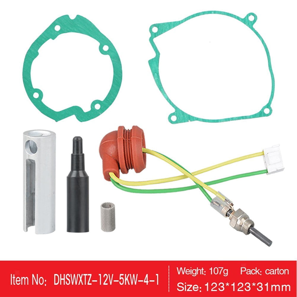 Glow Plug Repair Kit Sturdy Vehicle-Gasket for 12V 5Kw Parking Heater ...