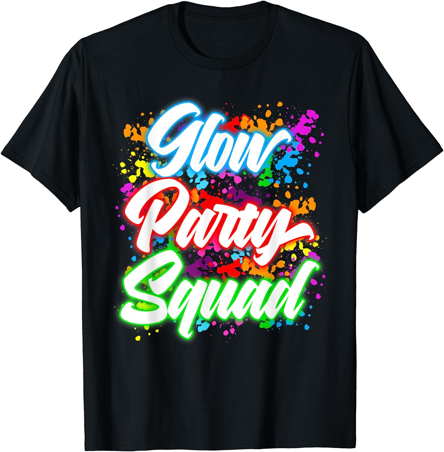 Glow Squad Squad Bright Collection T-Shirt - Walmart.com