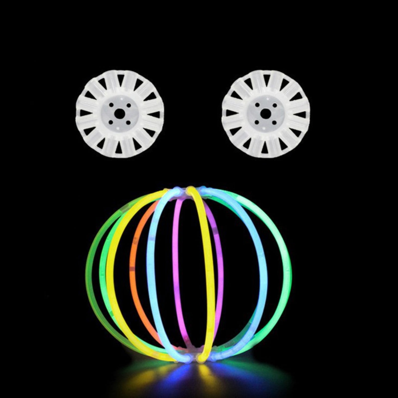 Glow Sticks Bulk 100 Pack 8 Inch Neon Party Supplies Glow in the Dark ...