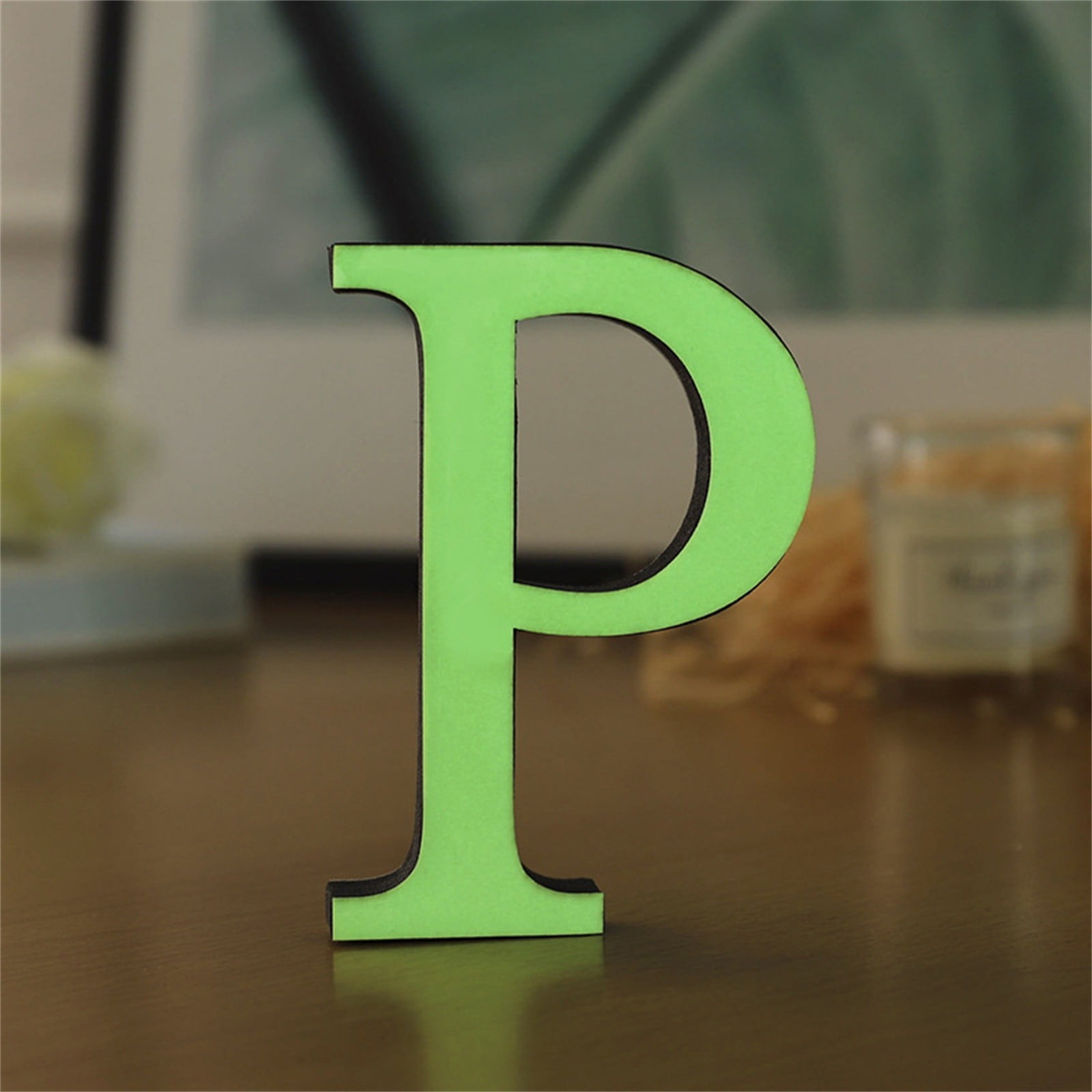 Glow in The Dark Alphanumeric Luminous Stickers Alphabet Letter Wall ...