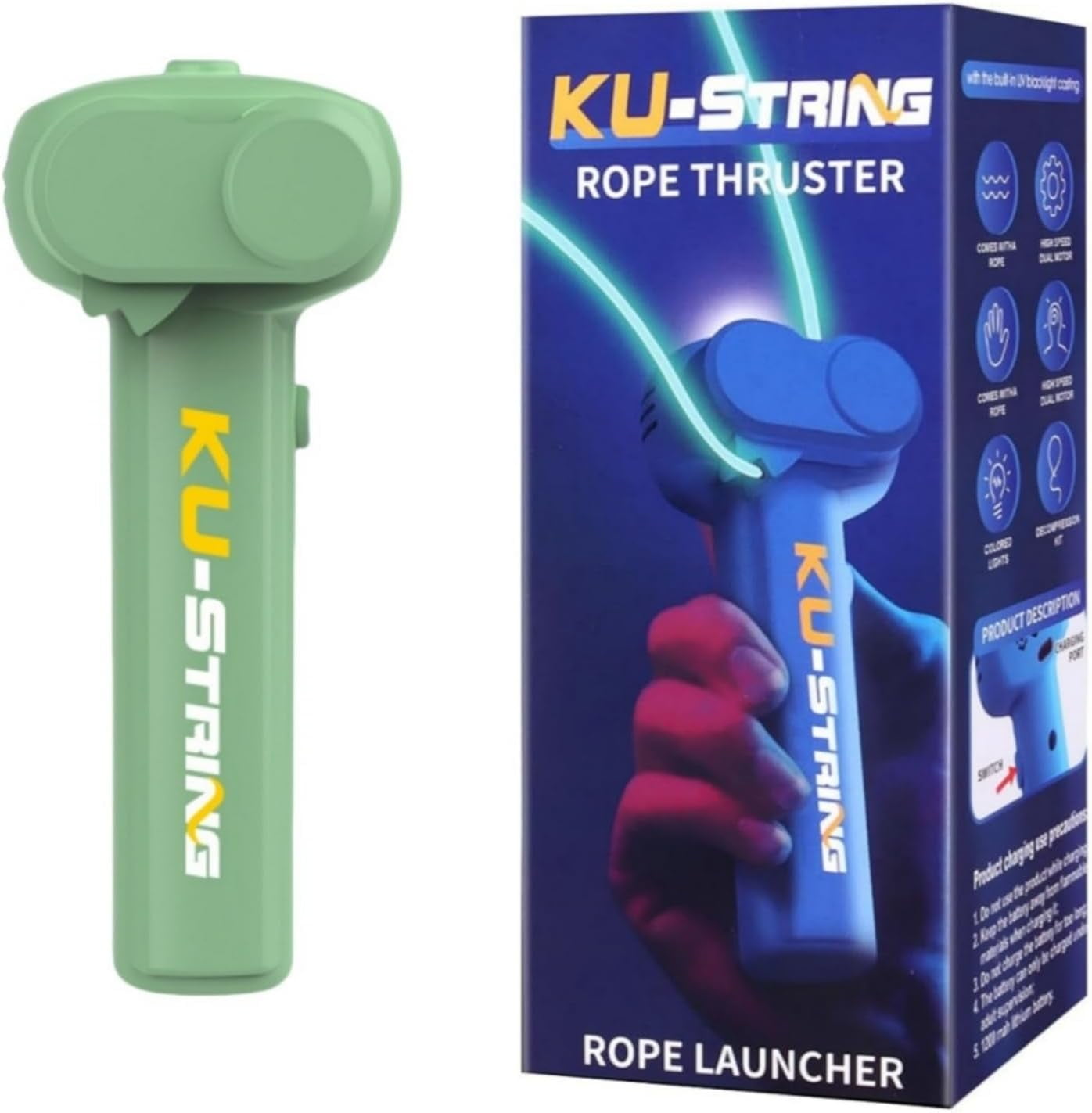 Glow in The Dark Lasso,Game Shooter String Toy,Glow in The Dark Loop ...