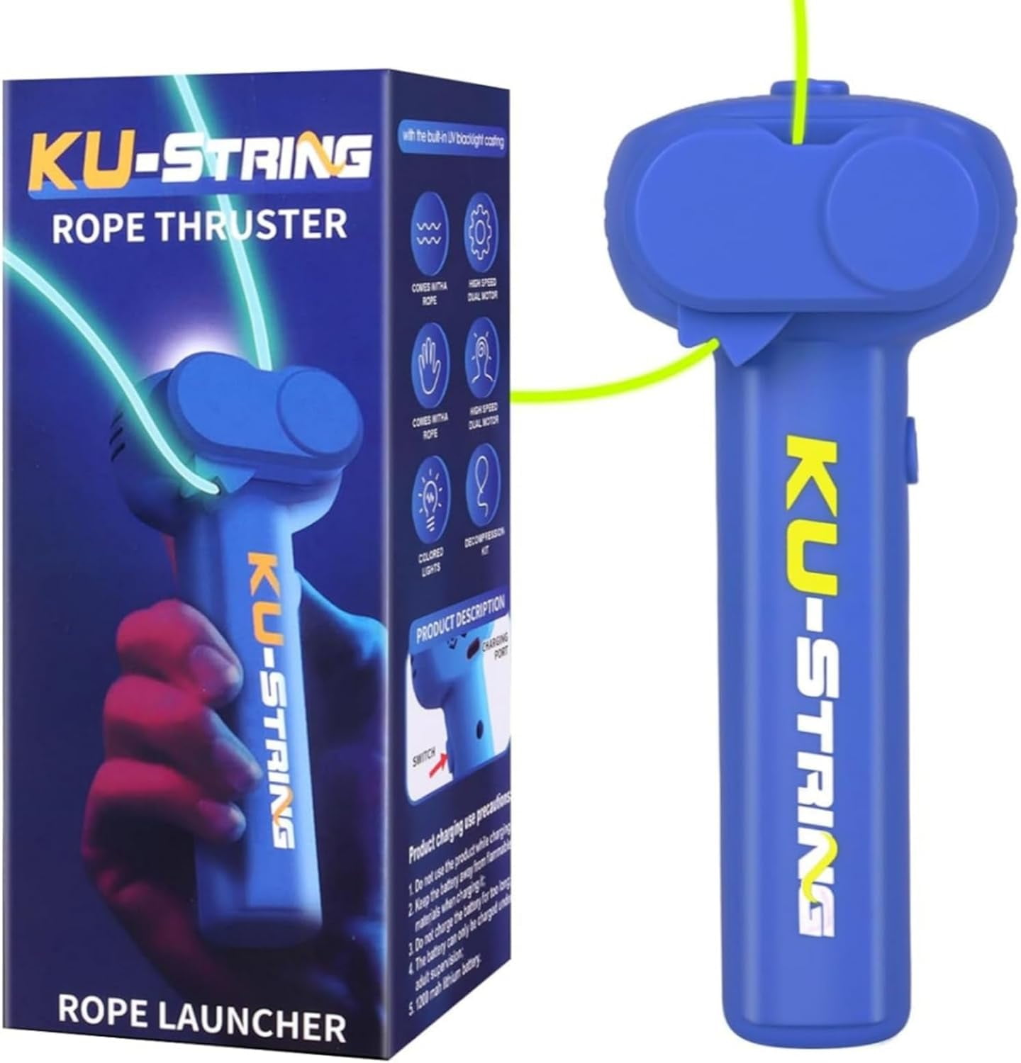 Glow in The Dark Lasso,Game Shooter String Toy,Glow in The Dark Loop ...