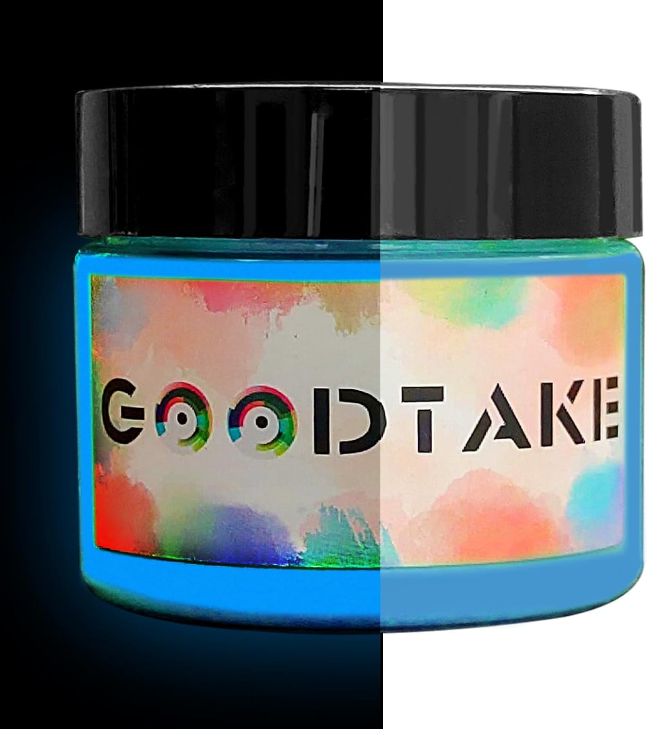 Glow in The Dark Paint Pigment Powder, Blue Glow Paint, Glow In The ...