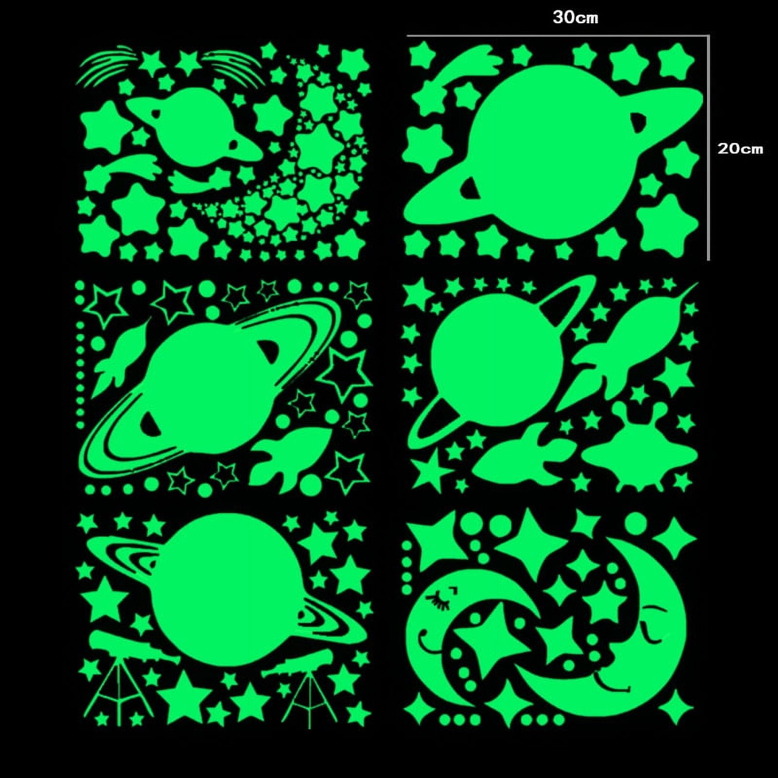 Glow in The Dark Stars for Ceiling, Glowing Stars for Ceiling Planets ...