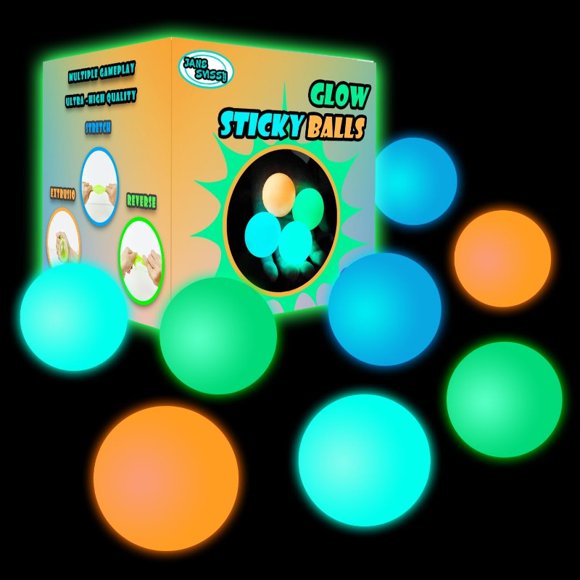 Squishy Balls That Stick To The Ceiling