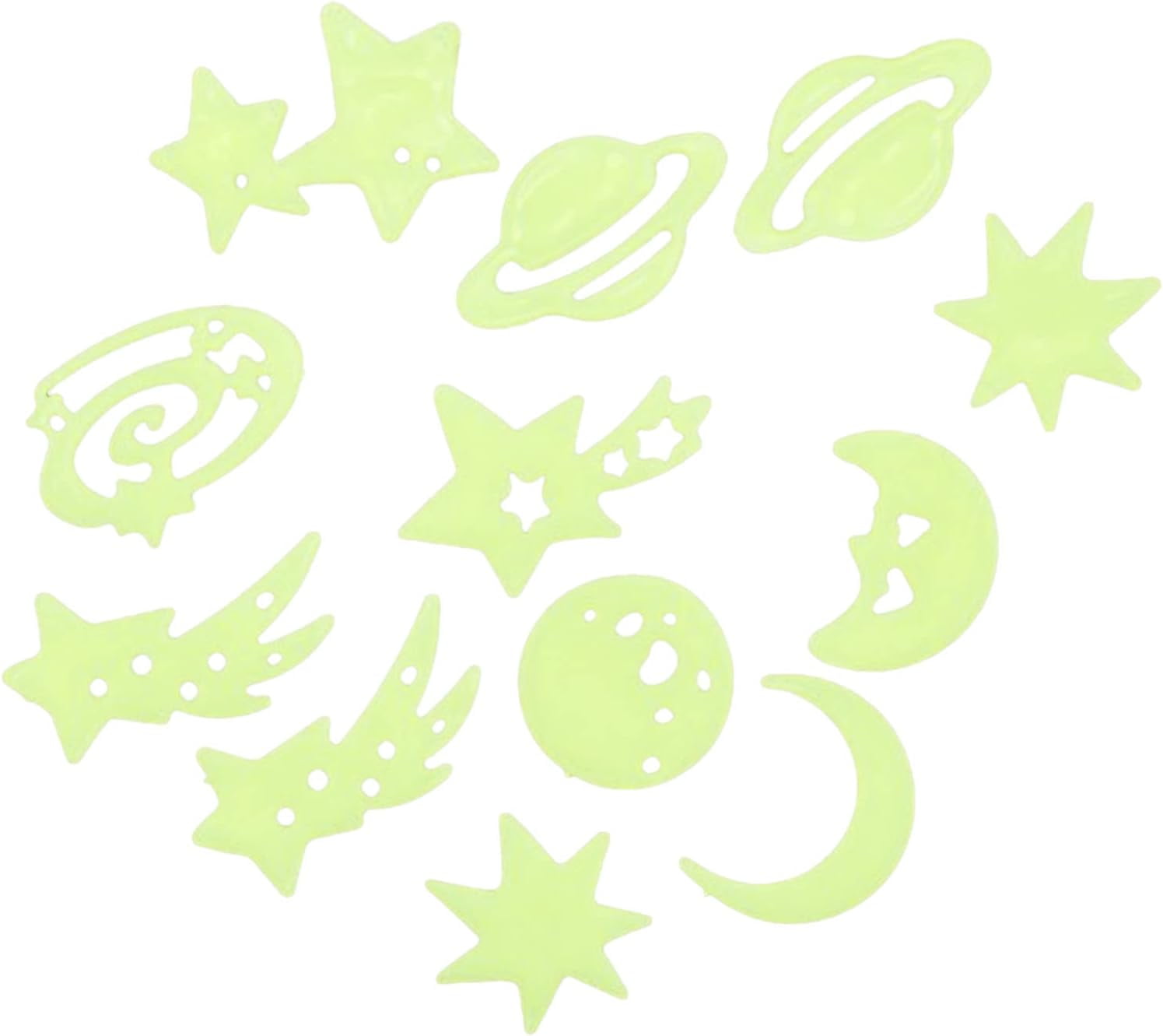 Glow in The Wall Stickers Night Glow Full House Night Light Stickers ...