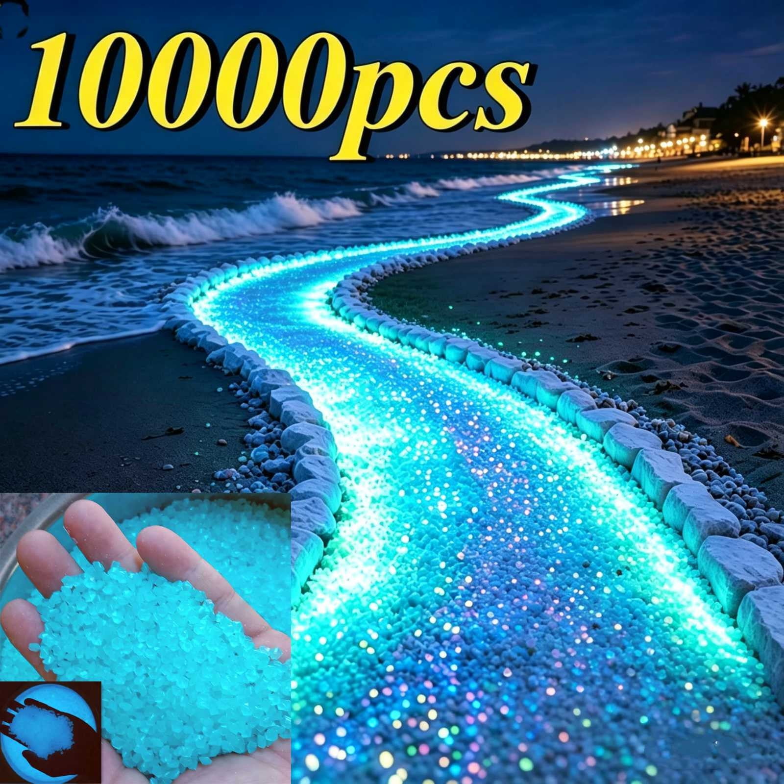 Glow-in-Dark Sand – Fluorescent Gravel for Garden Landscaping ...