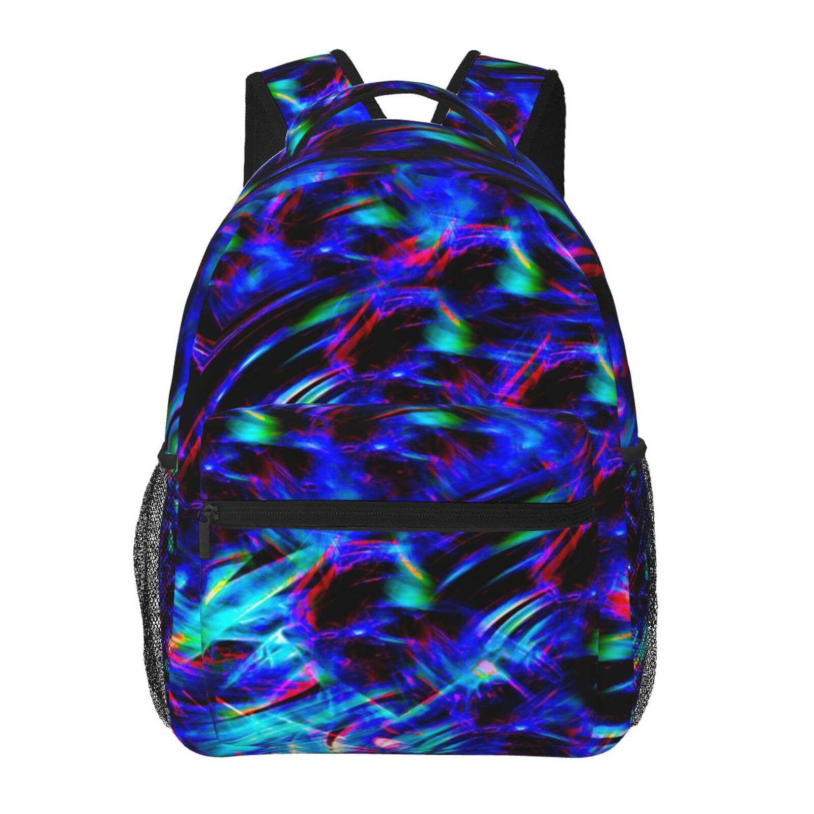 Glow in Dark Splatter Neon Backpack for Men Women Laptop Backpack ...
