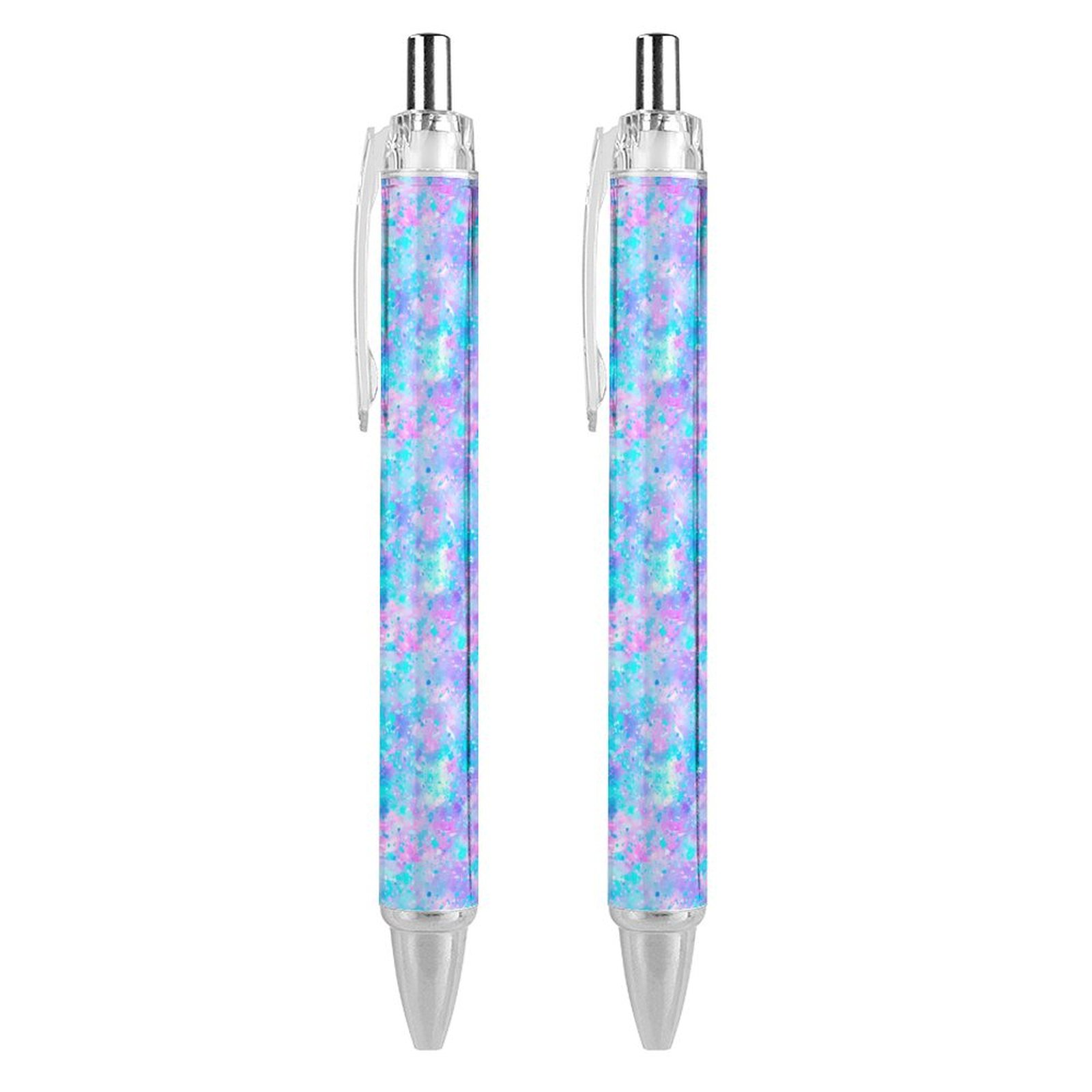Glow in Dark Splatter Neon Colorful Splatter Print Ballpoint Pen ...