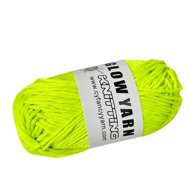 Glow in The Dark Embroidery Thread - Luminous Sewing String, 50m ...