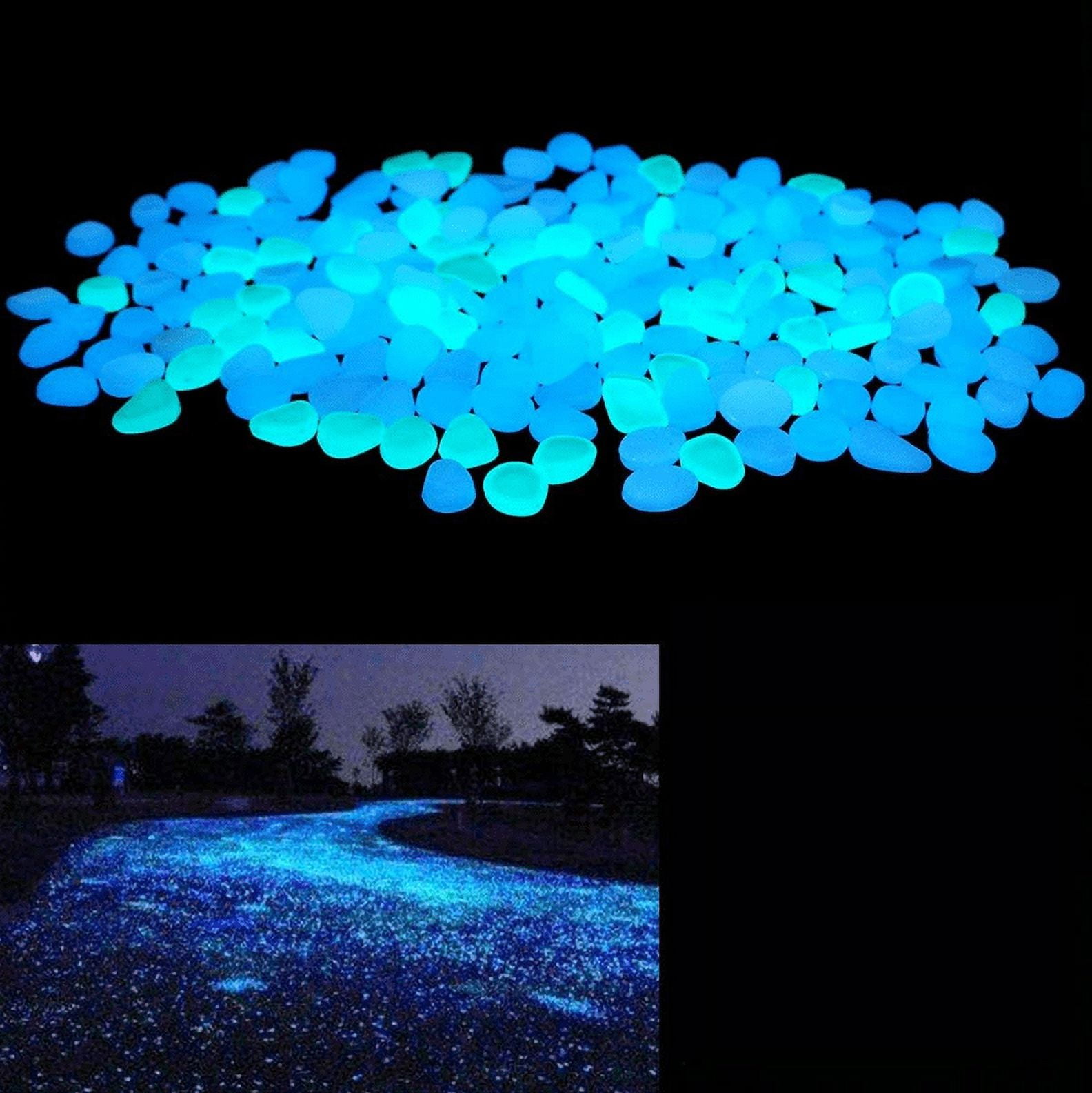 Glow in The Dark Garden Pebbles Stones Rocks for Yard and Walkways ...