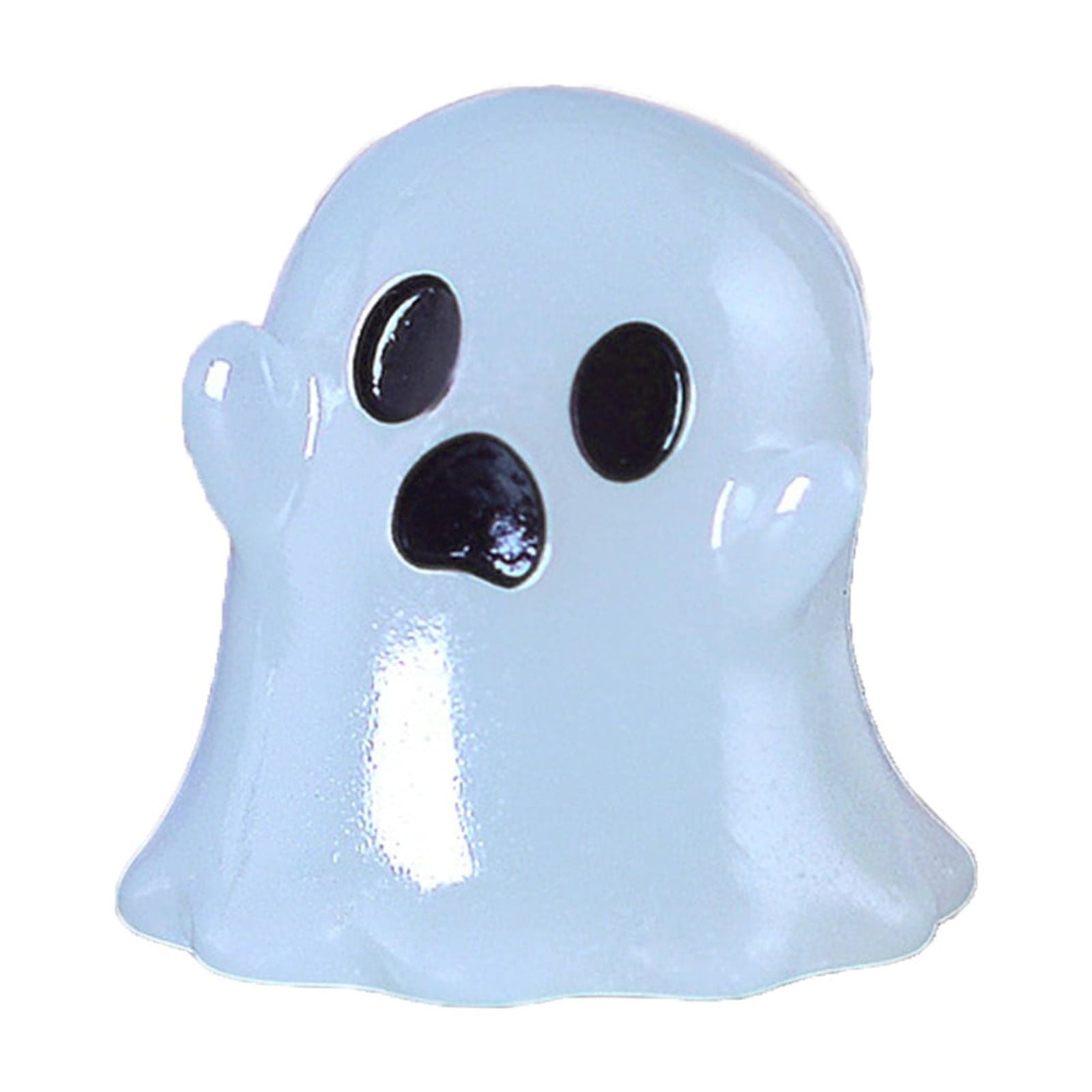 Glow in The Dark Halloween Mini Ghost Figurines – Cute Resin Miniature ...