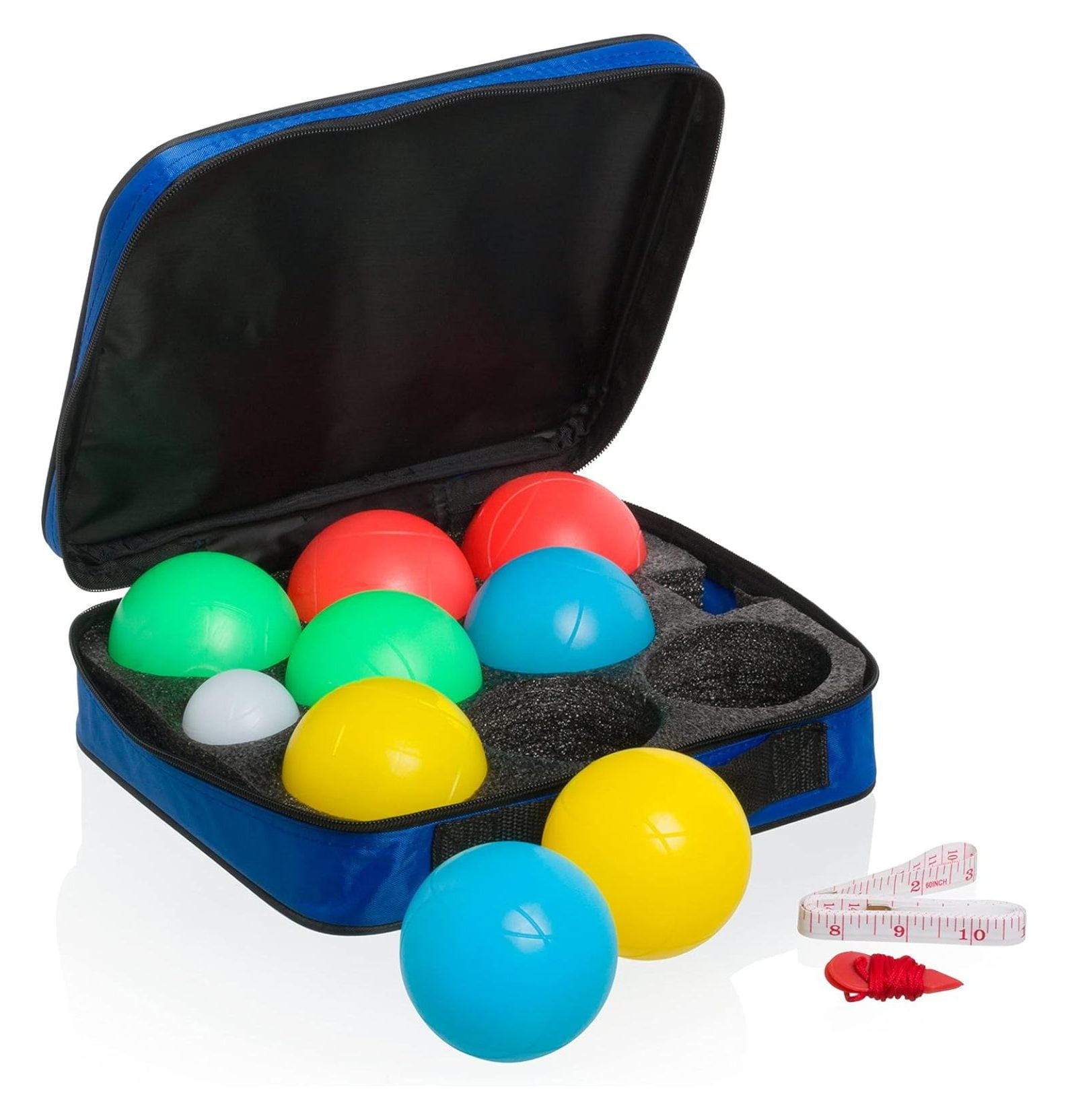 Glow in The Dark LED Day Night Lighted Bocce Set Choose 107mm or 85mm ...