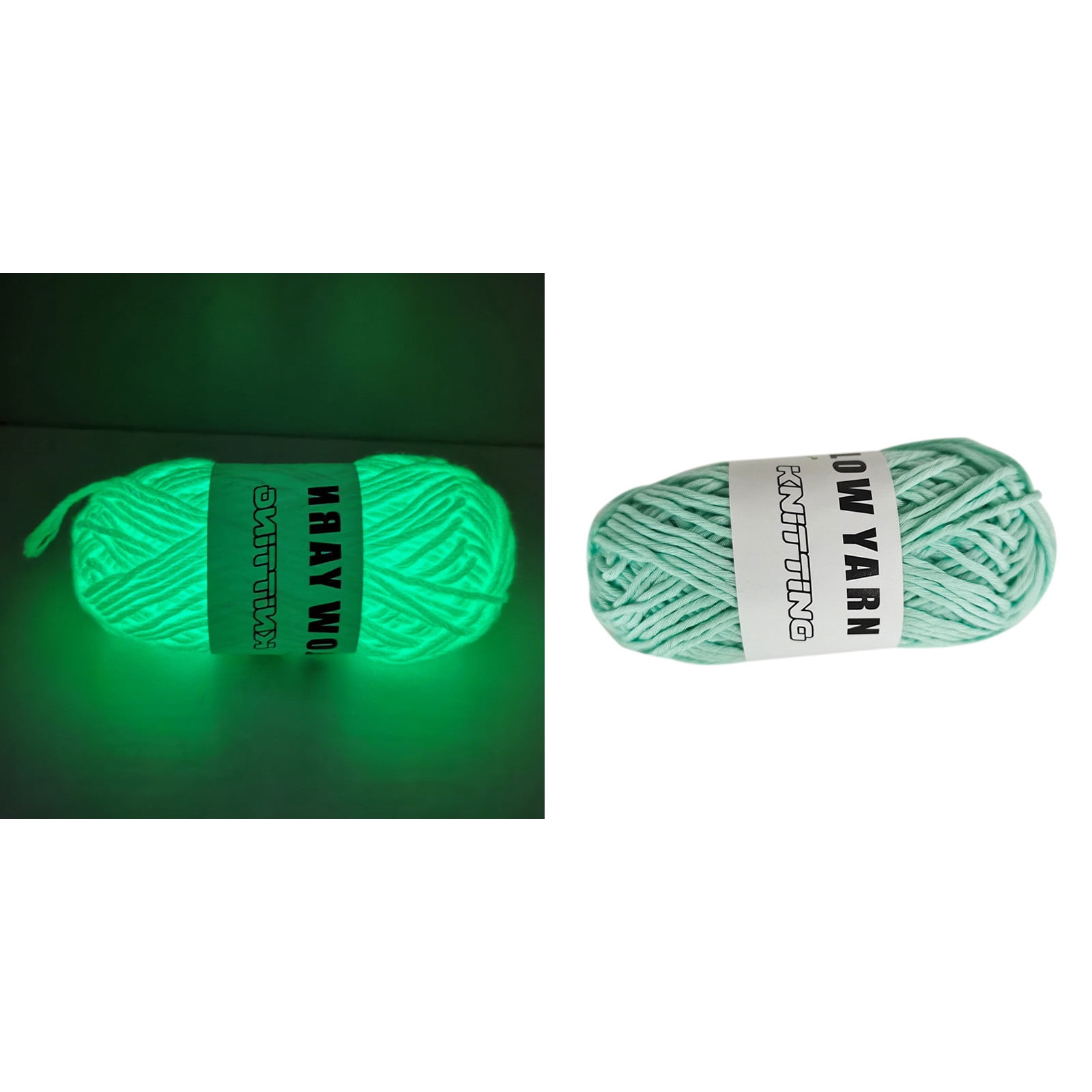 Glow in The Dark Yarn, Crochet Yarn for Crocheting,Yarn for DIY Art ...