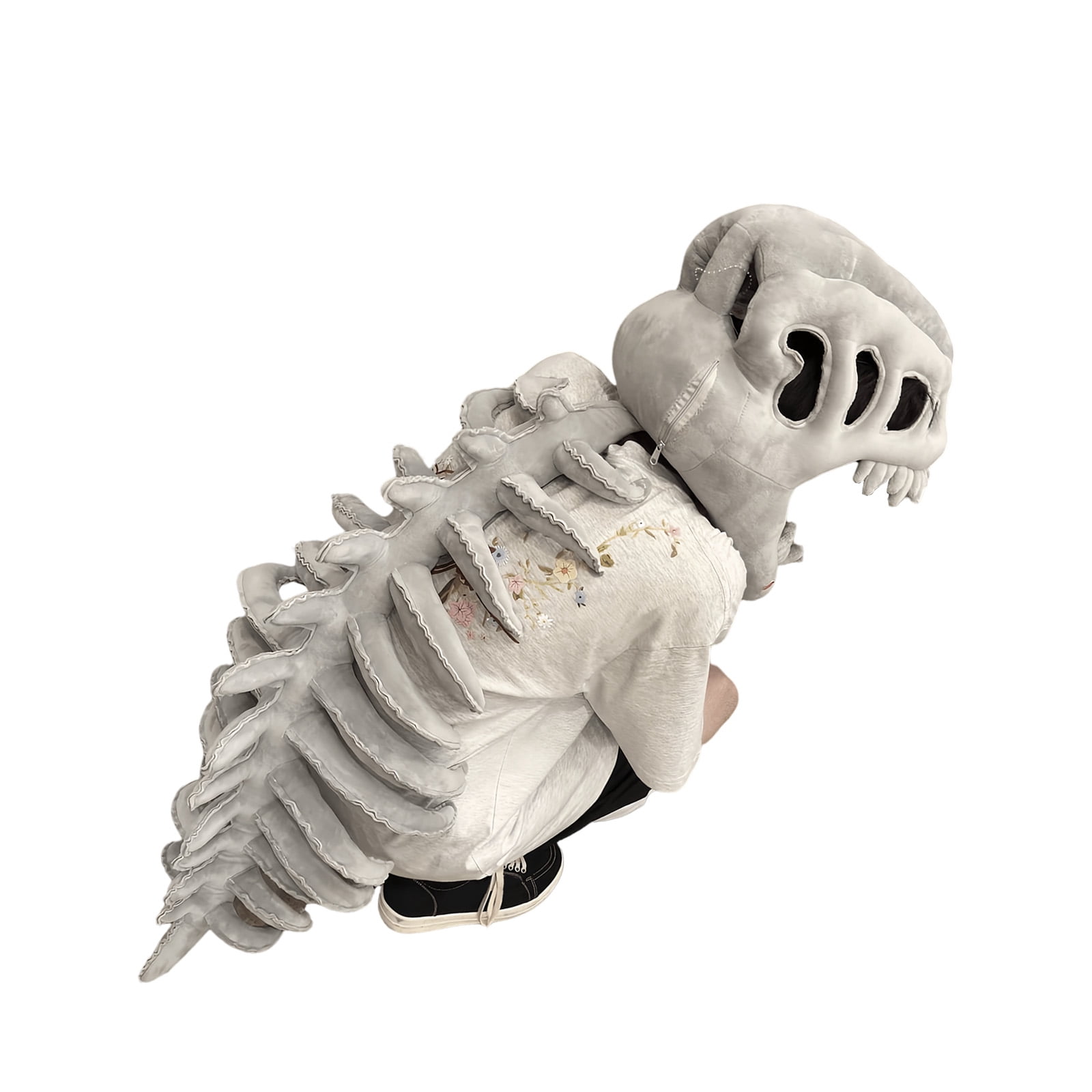 Glow-in-the-Dark Dinosaur Skull Hat with Removable Bone for Themed ...