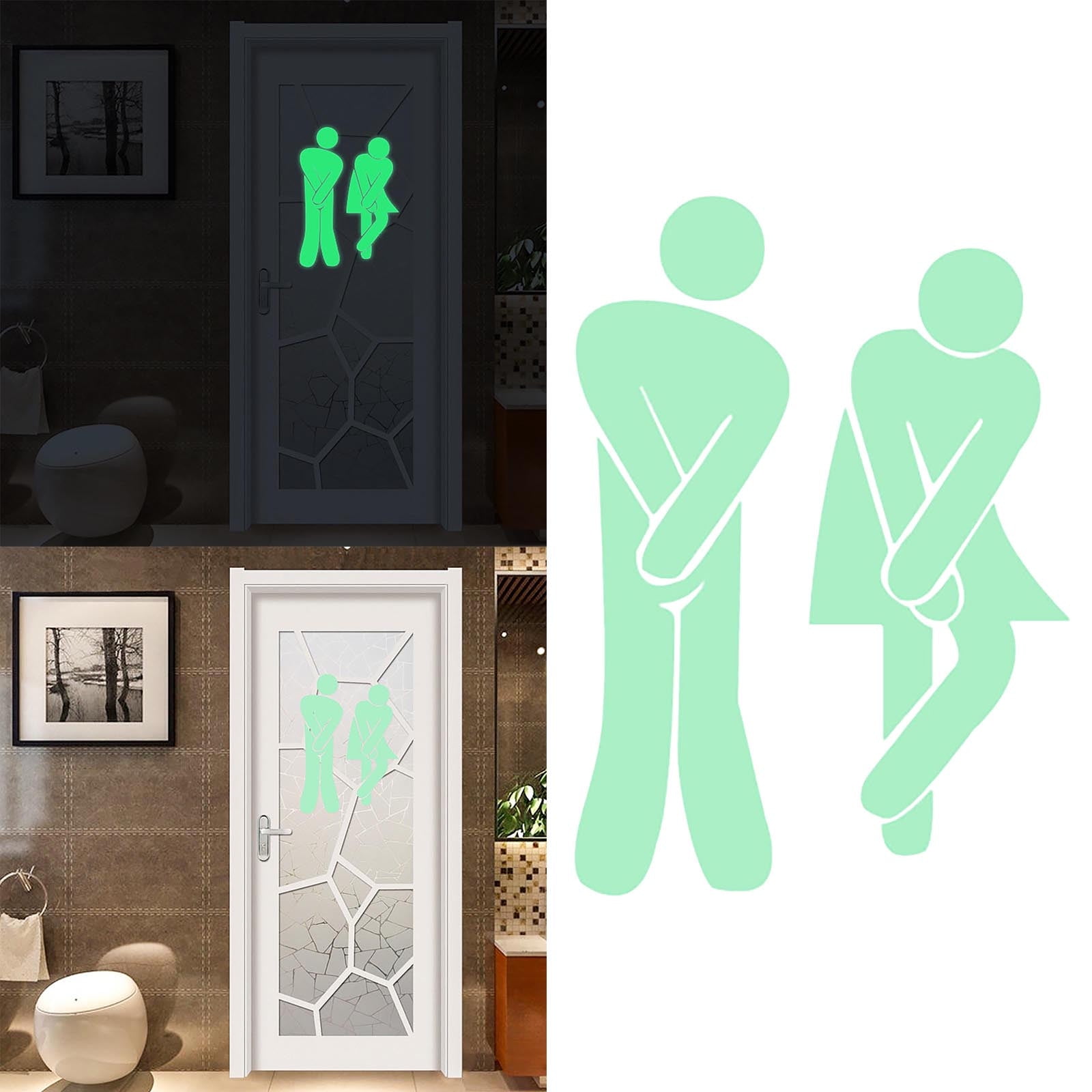 Glow-in-the-Dark Fluorescent Wall Stickers, Luminous Stickers for ...