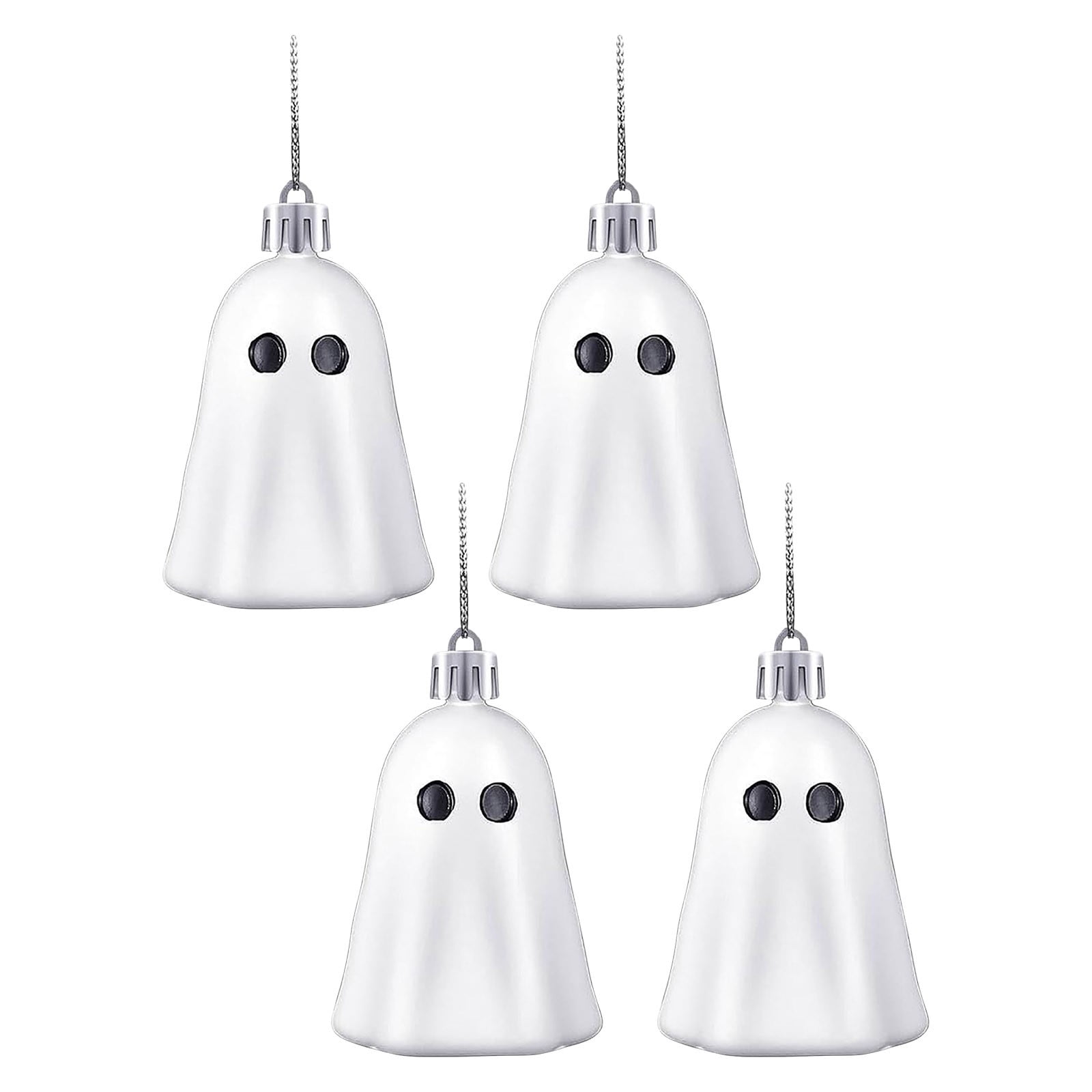 Glow-in-the-Dark Halloween Ghost Decor - 12" Hanging Phantom with ...