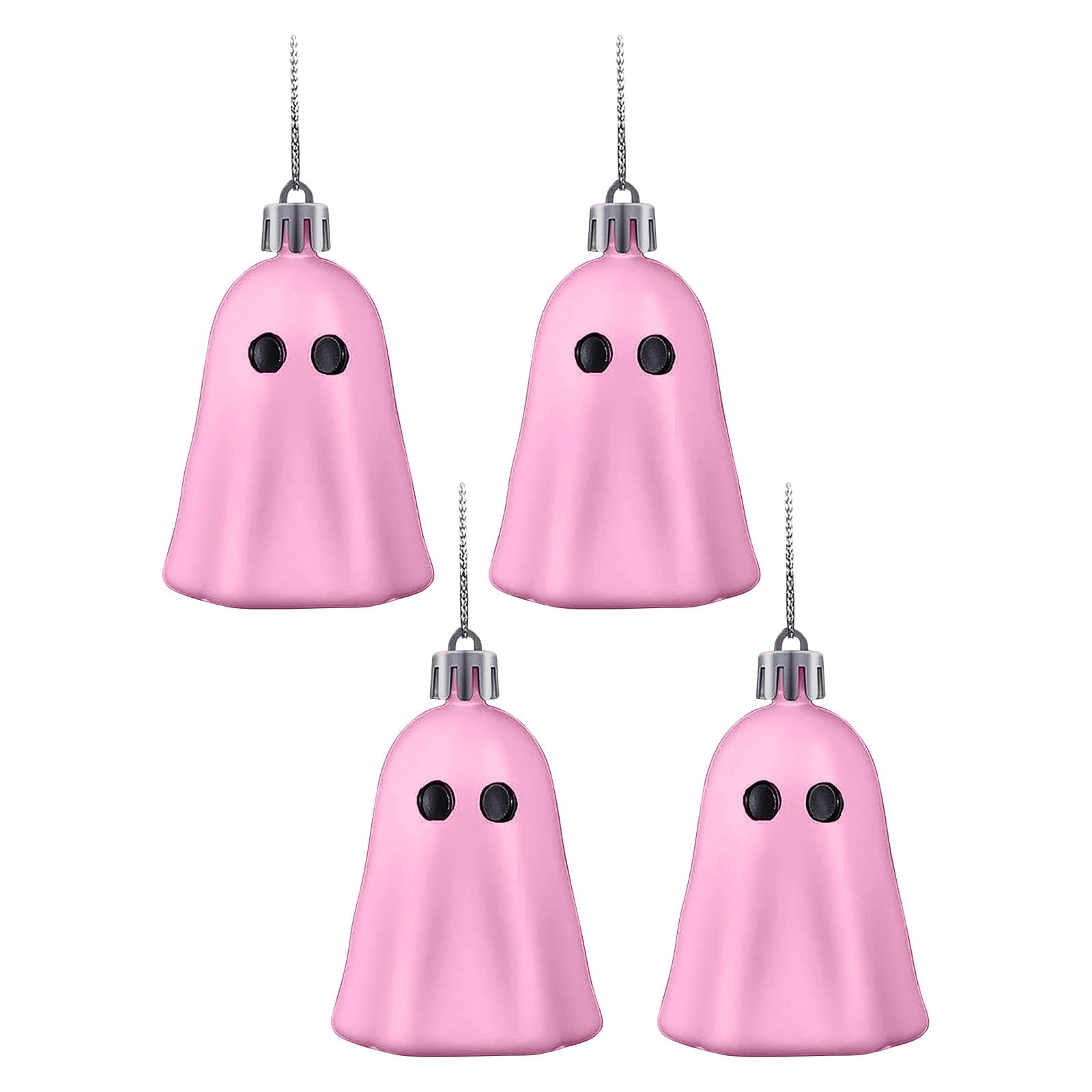 Glow-in-the-Dark Halloween Ghost Decor - 12" Hanging Phantom with ...