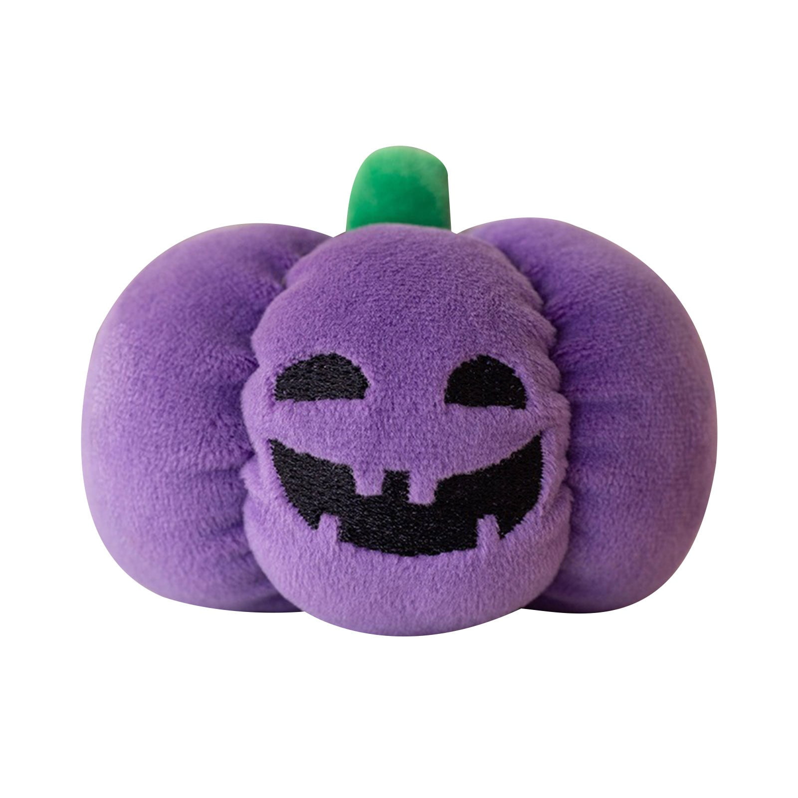 Glow-in-the-Dark Halloween Pumpkin Keychain - Super Soft Elastic ...
