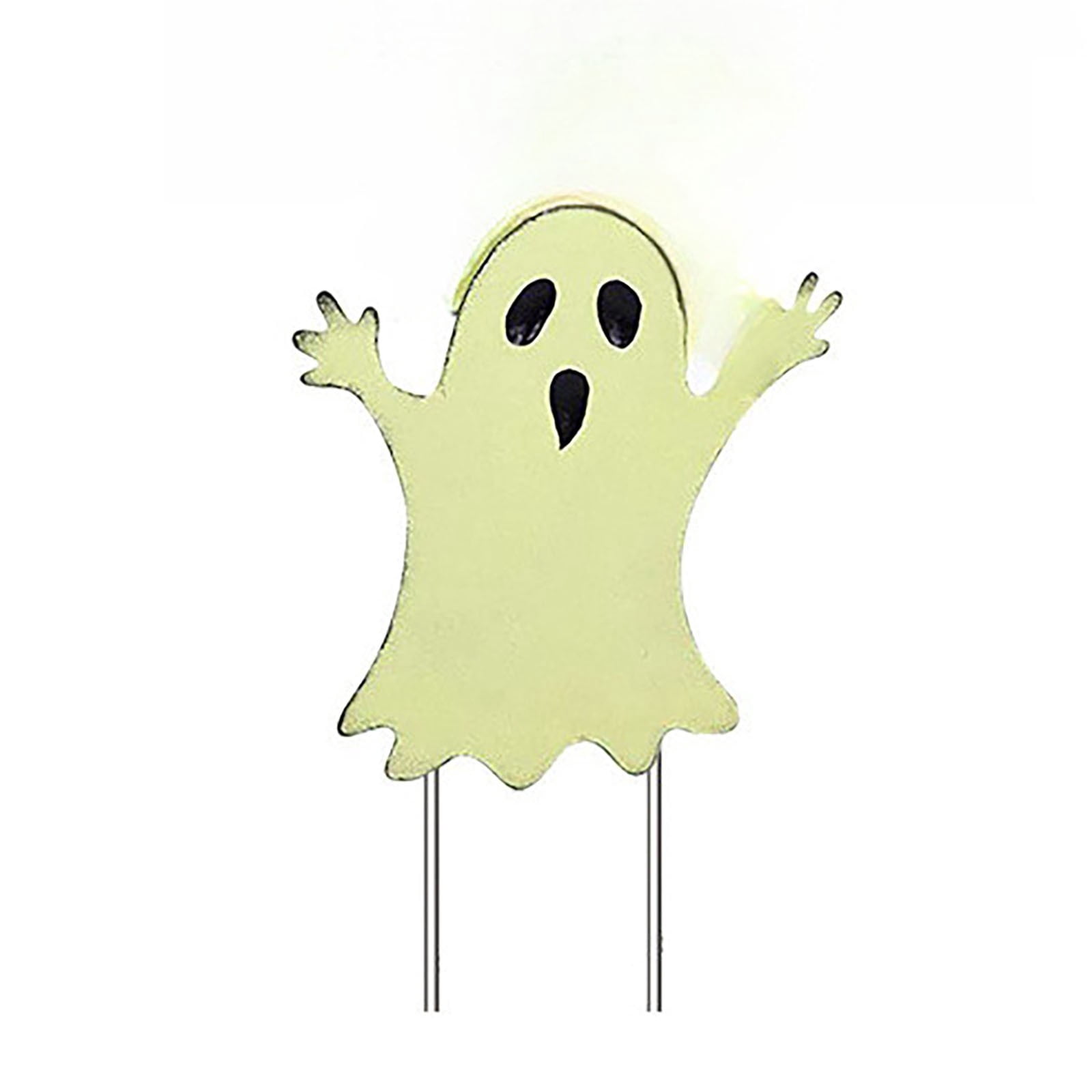 Glow in the Dark Halloween Yard Signs Halloween Light-Up Yard Stakes ...