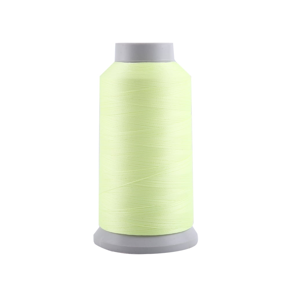 Glow in the Dark Machine Embroidery Thread, Middle Yellow, 3000 Yards ...