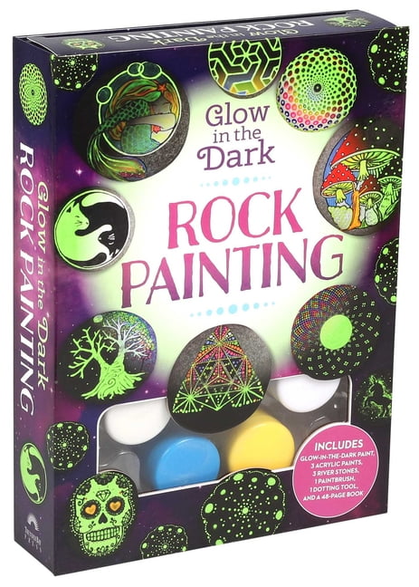 Glow in the Dark Rock Painting (Mixed media product) - Walmart.com