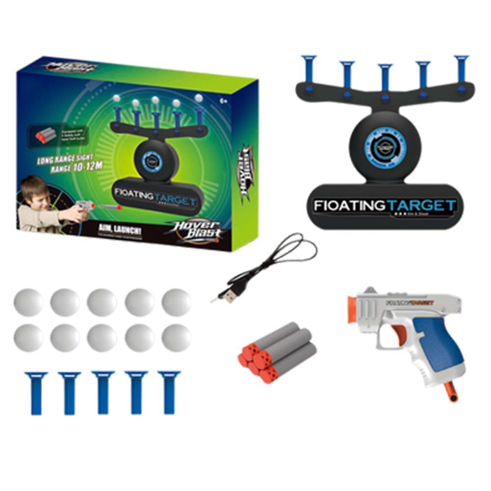 Glow-in-the-Dark Shooting Target Set - Safe Foam Darts, 2-in-1 Electric ...