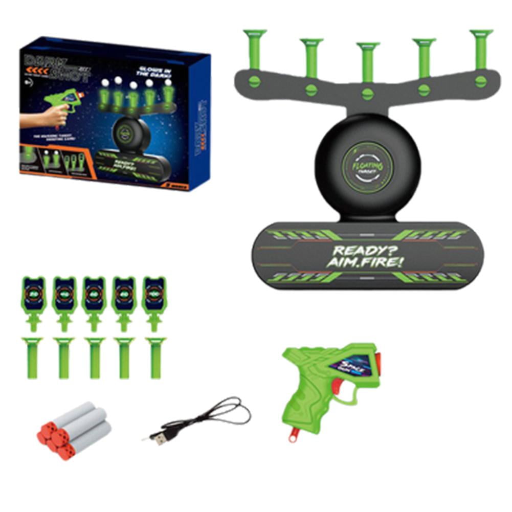 Glow-in-the-Dark Shooting Target Set - Safe for Kids, 2-in-1 Electric ...