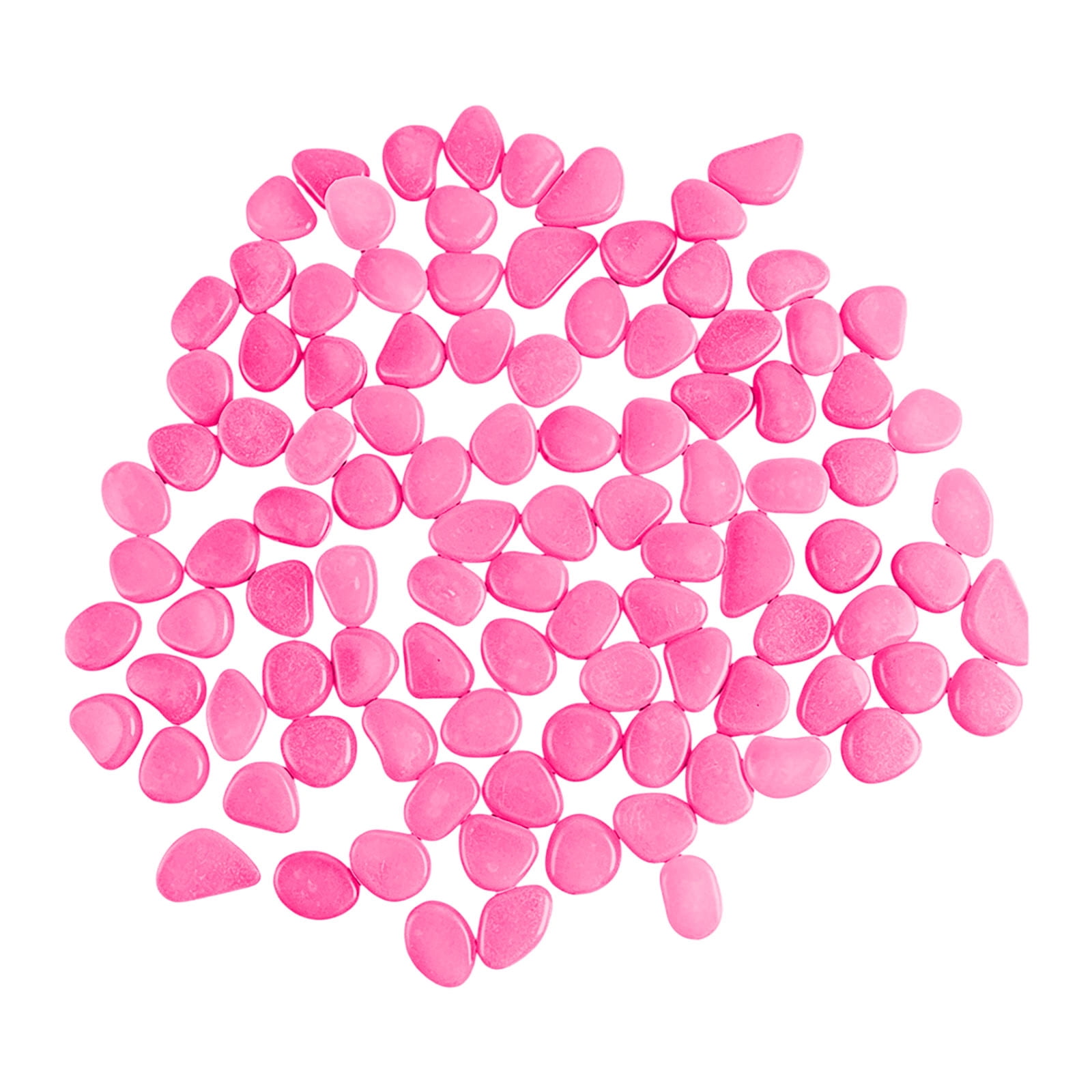 Glow in the Dark Stones Luminous Pebbles for Outdoor Garden Walkways ...