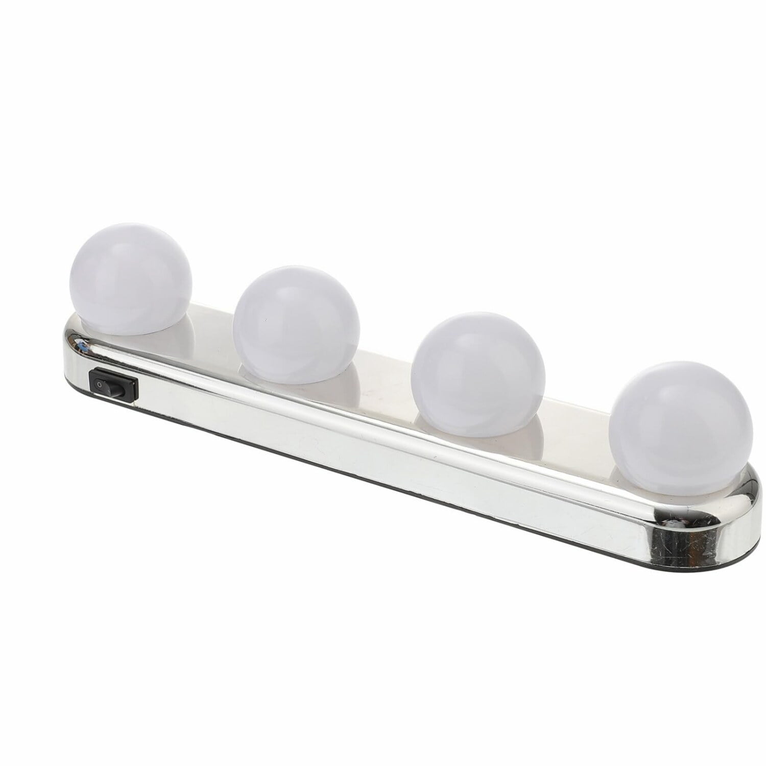 GlowGlam Portable LED Vanity Lights - Cordless Suction Cup Makeup ...