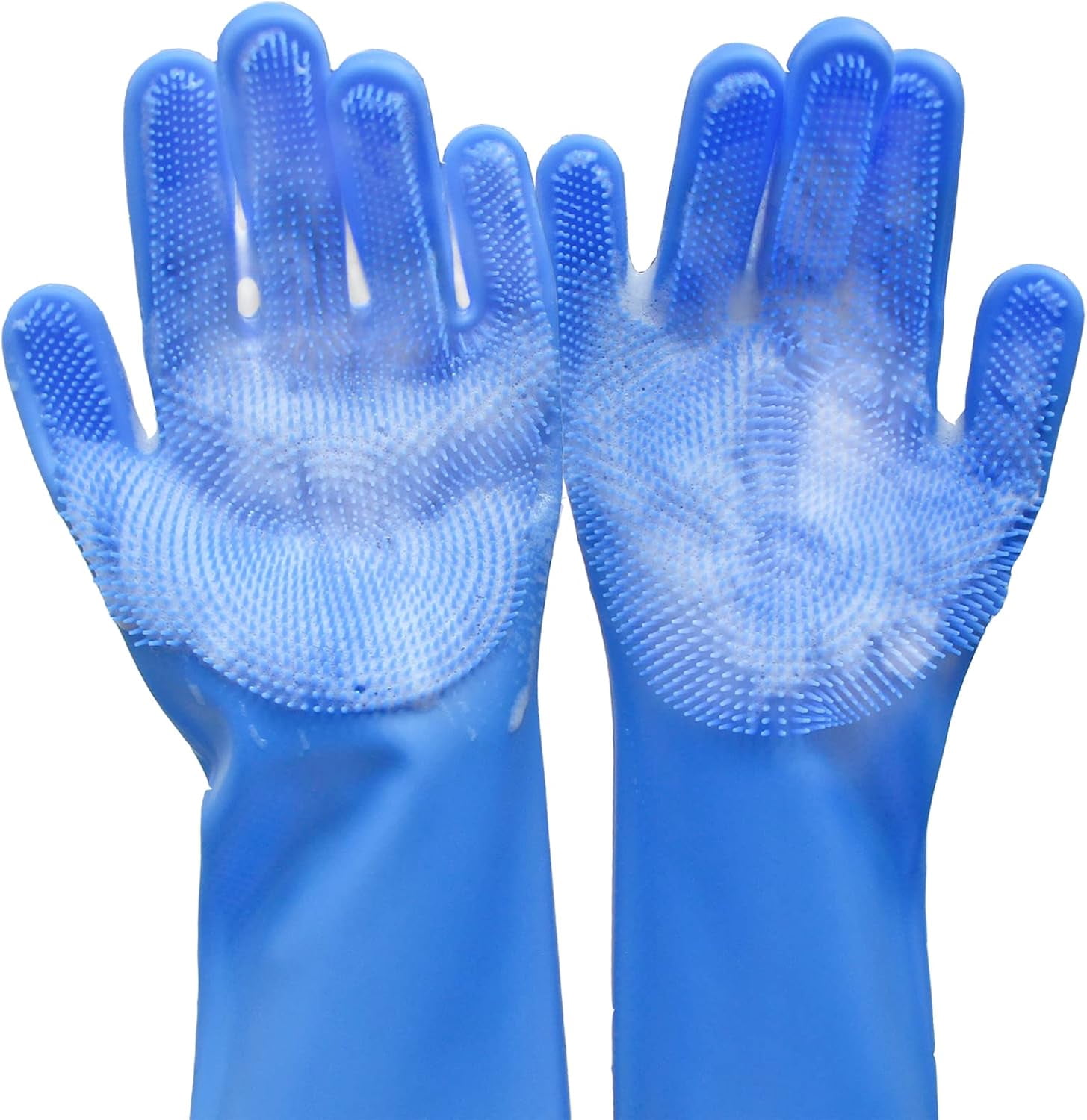 GlowPorts Pet Grooming Gloves, Dog Washing Gloves with High-Density ...