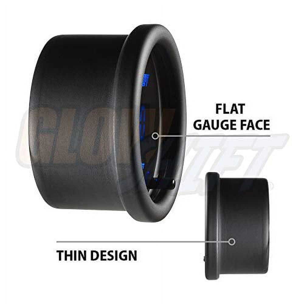 GlowShift 10 Color Digital 300 F Water Coolant Temperature Gauge Kit ...