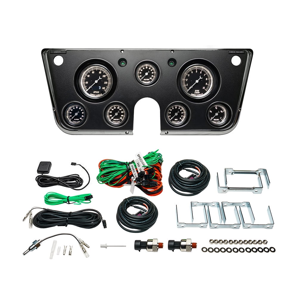 GlowShift | 1967-1972 2nd Generation Chevrolet C10 Dash Panel with ...