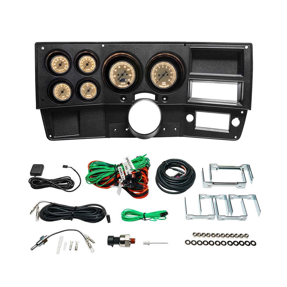 GlowShift | 1973-1987 3rd Generation Chevrolet C10 Dash Panel with ...