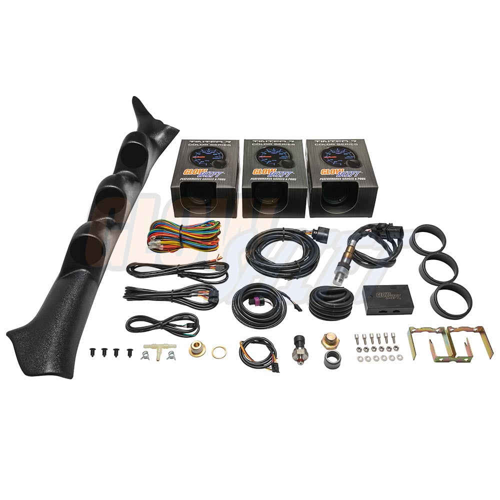 GlowShift | 2002-2007 Subaru Impreza Triple Pillar Pod with Tinted 7 ...
