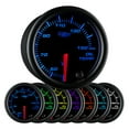 GlowShift Black 7 Color Celsius Oil Temperature Gauge - Walmart.com