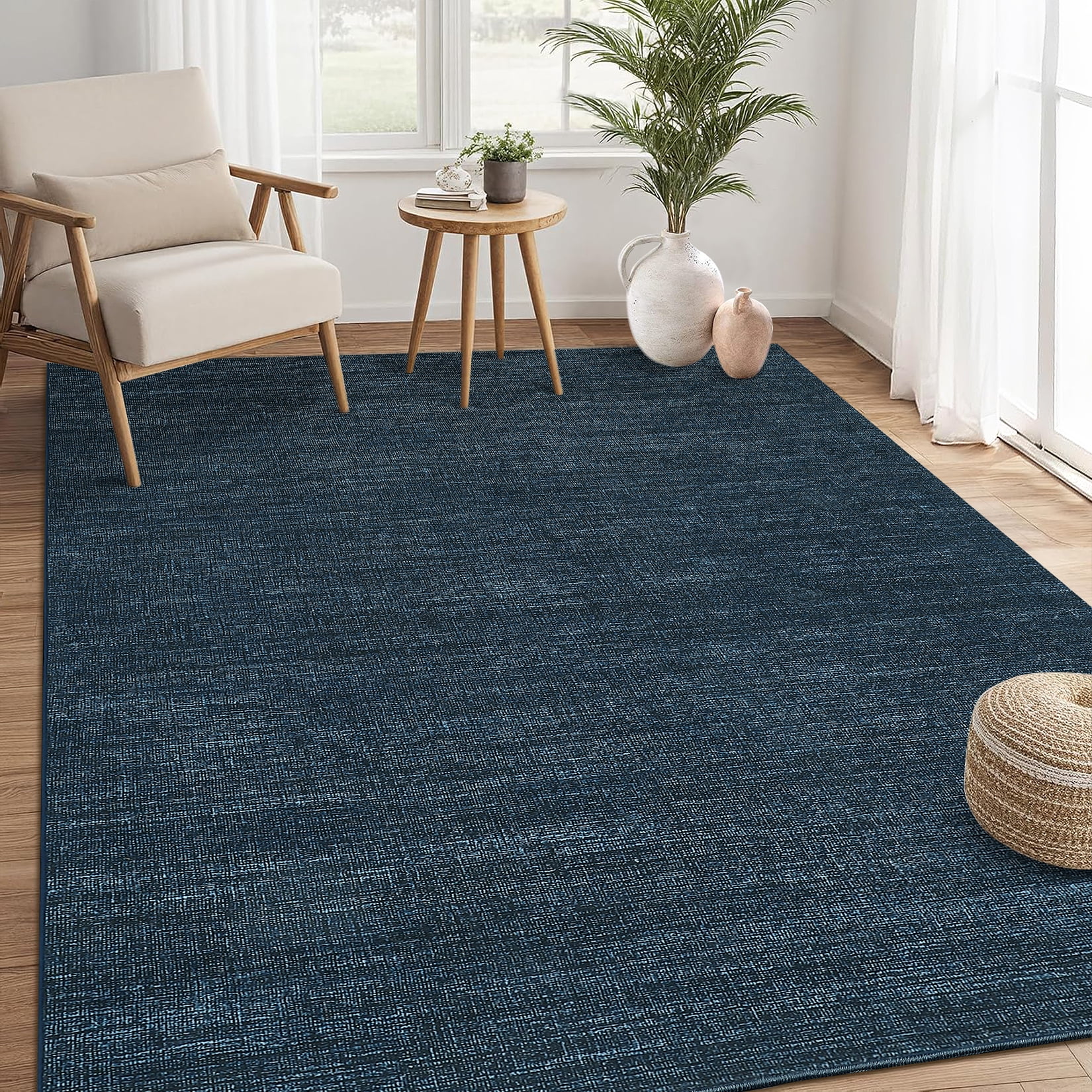 GlowSol 10'x13' Large Modern Solid Color Area Rugs for Living Room ...