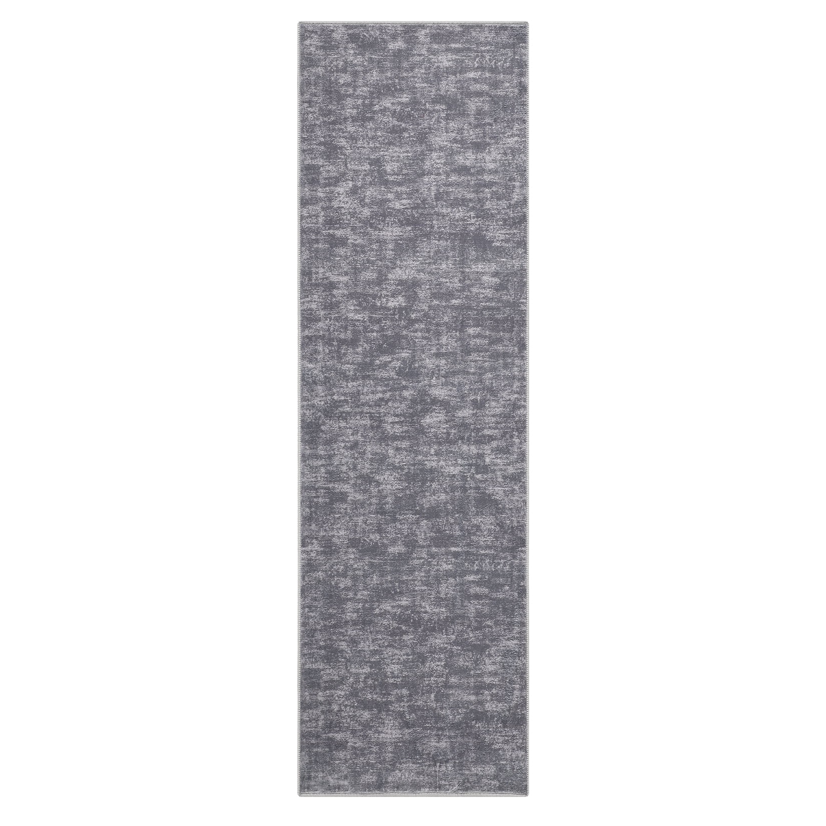 GlowSol 2'3" x 8' Kitchen Runner Rug Modern Soild Runner Rug Machine ...